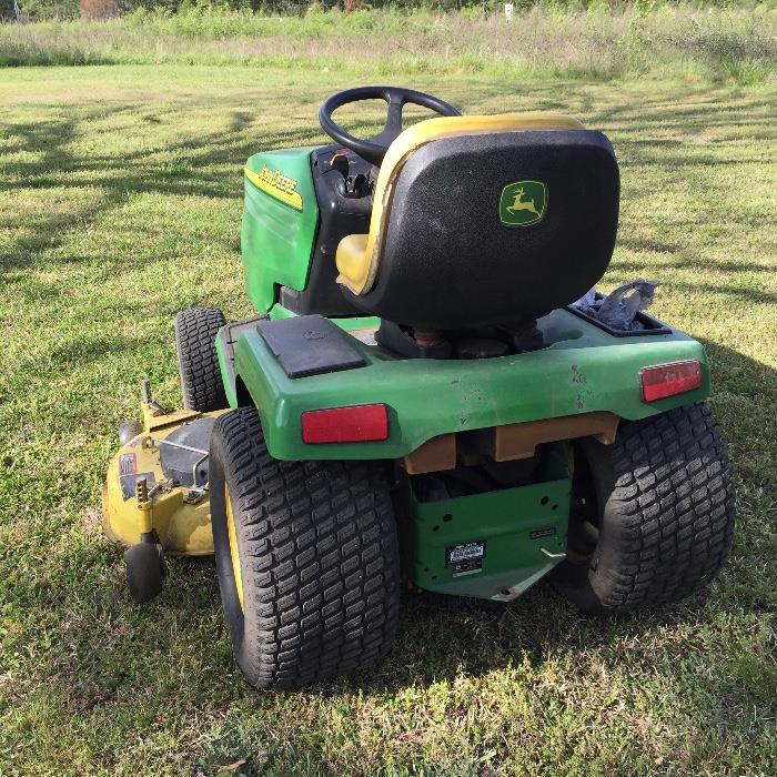Blue Moon's Not 1, But 2 Riding Lawn Mowers... starts on 4/30/2016