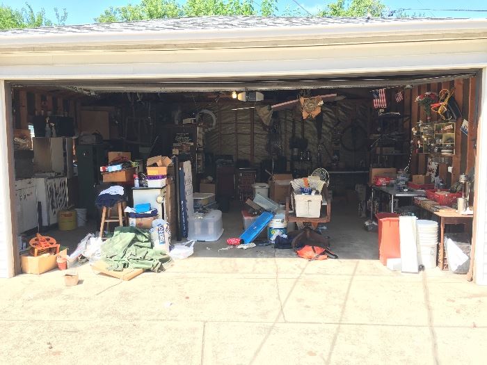 50% OFF Saturday! Packed Garage & Basement... starts on 8/4/2016