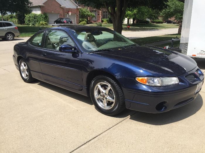 Thurs/Fri sale! 2001 Grand Prix, 14K, Paula... starts on 8/11/2016