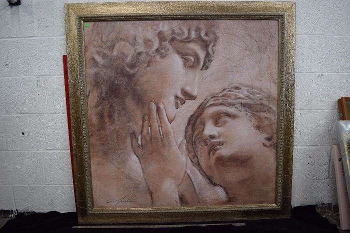 OPEN FOR BIDDING!! TEXAS CLIX ART, FRAME,... starts on 1/21/2017