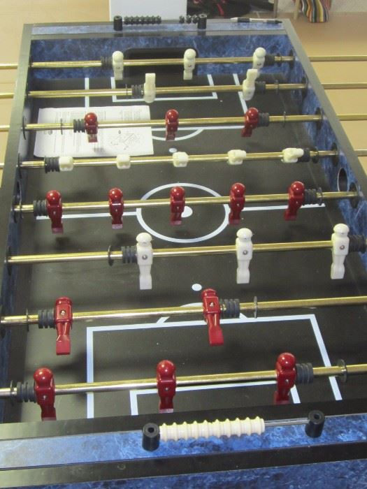 Sporty rec room, Fooseball, boccer ball,... starts on 12/2/2017