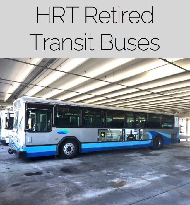 25 Retired HRT Transit Buses in Norfolk, VA starts on 3/10/2020