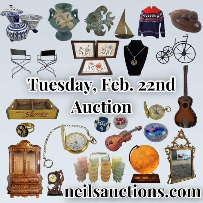 Neil's Multi-Estate Online Auction (RED) 2/15-2/22 starts on 2/17/2022