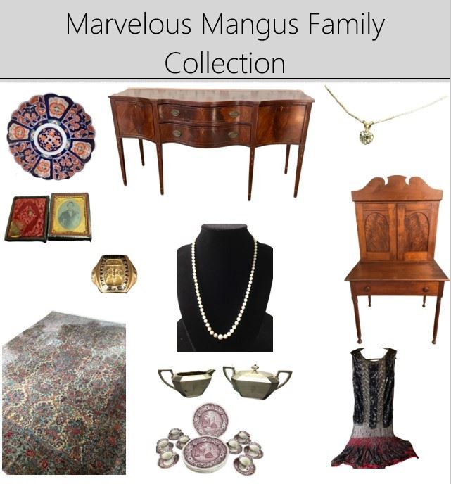 Marvelous Mangus Family Collection in Roanoke, VA starts on 4/26/2022