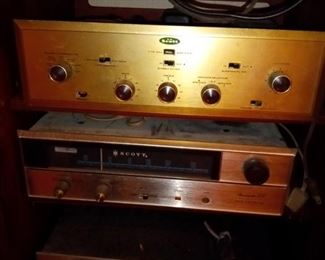Peoria IL Scott tube integrated, 312 tuner, vintage JBL, Pioneer ...