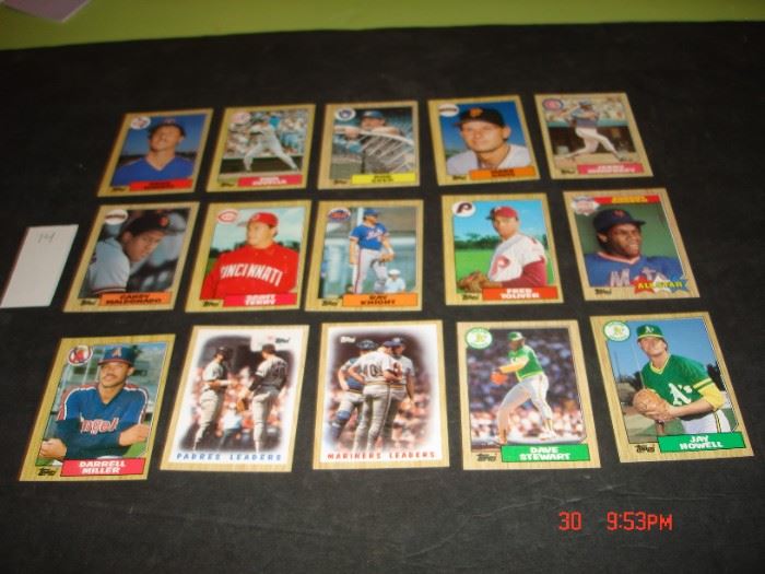 Baseball Card Auction in Shelby Township, MI starts on 9/2/2022