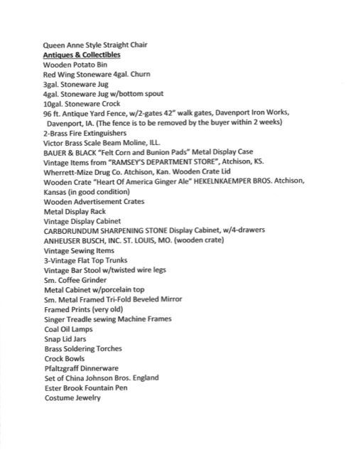 Barbara & (The Late) Jack Windsor in Atchison, KS starts on 10/22/2022