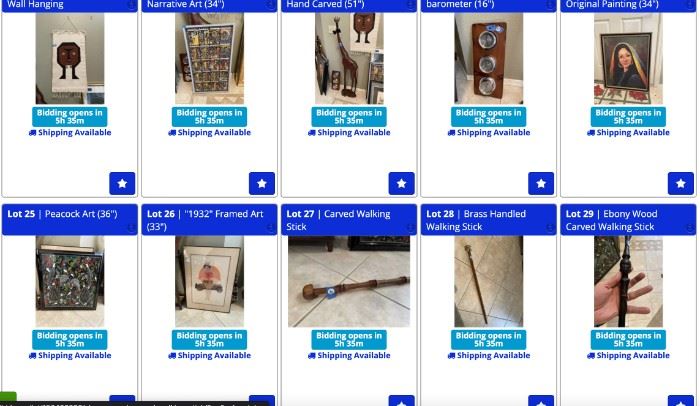 3/24 SUNNY OVERSEAS BAZAAR TRINKETS,TREASURES... starts on 3/17/2023