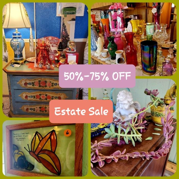 Estate Sale! Collectibles, Furniture, Vintage... starts on 4/14/2023