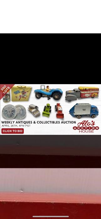 Boulder City Weekly Collectible Auction 4/16 starts on 4/8/2023