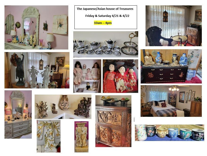 The Japanese/Asian House of Treasures starts on 4/21/2023