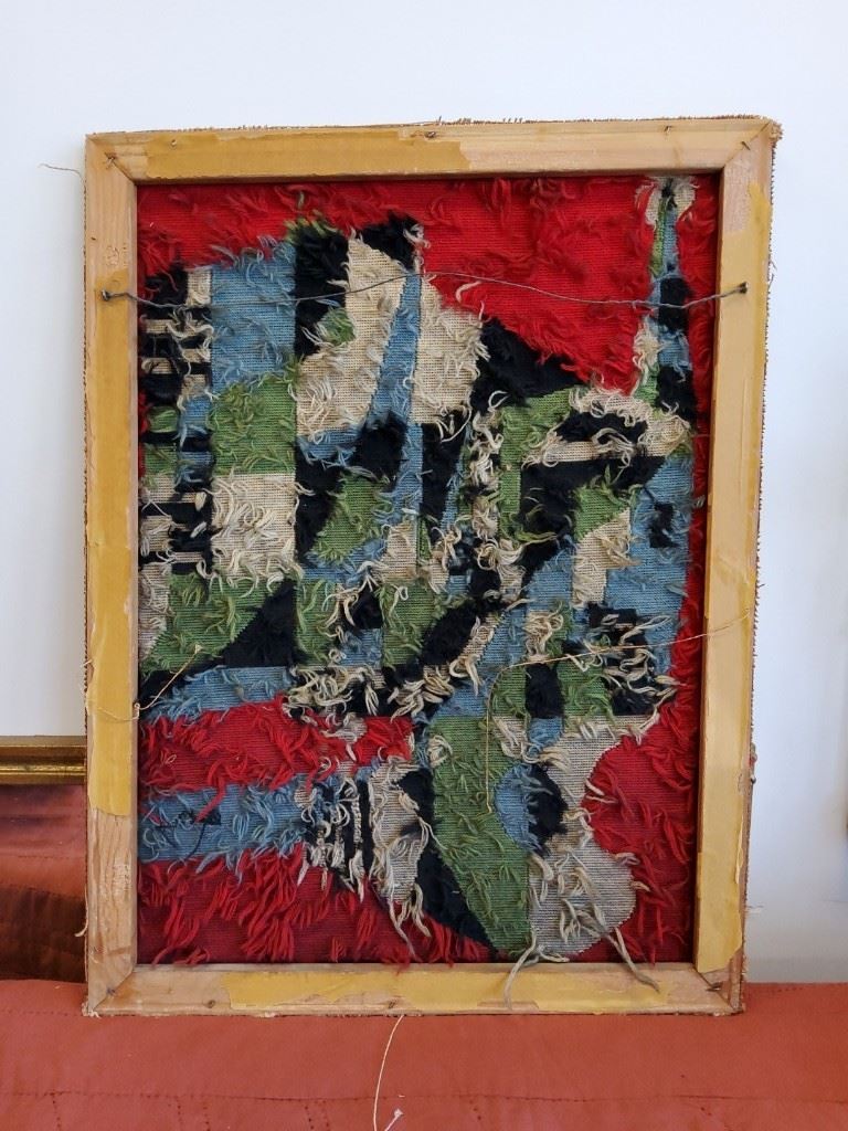 Stuart Davis Abstract Tapestry Art & Collectable... starts on 4/21/2023