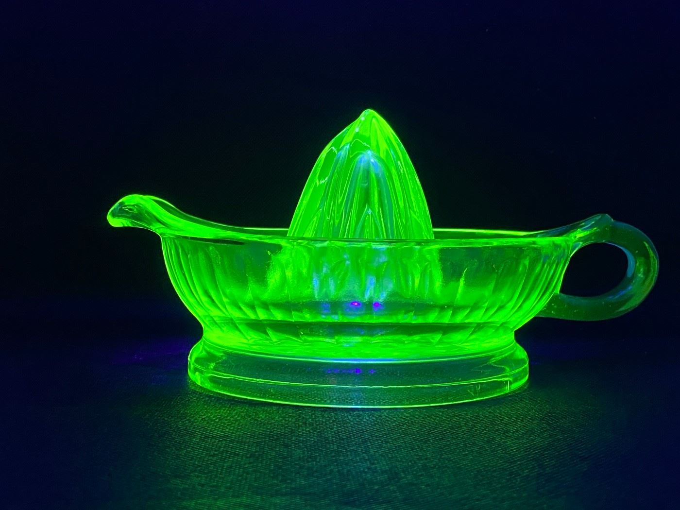 Elmhurst Uranium Glass Collection, Vintage... starts on 5/5/2023