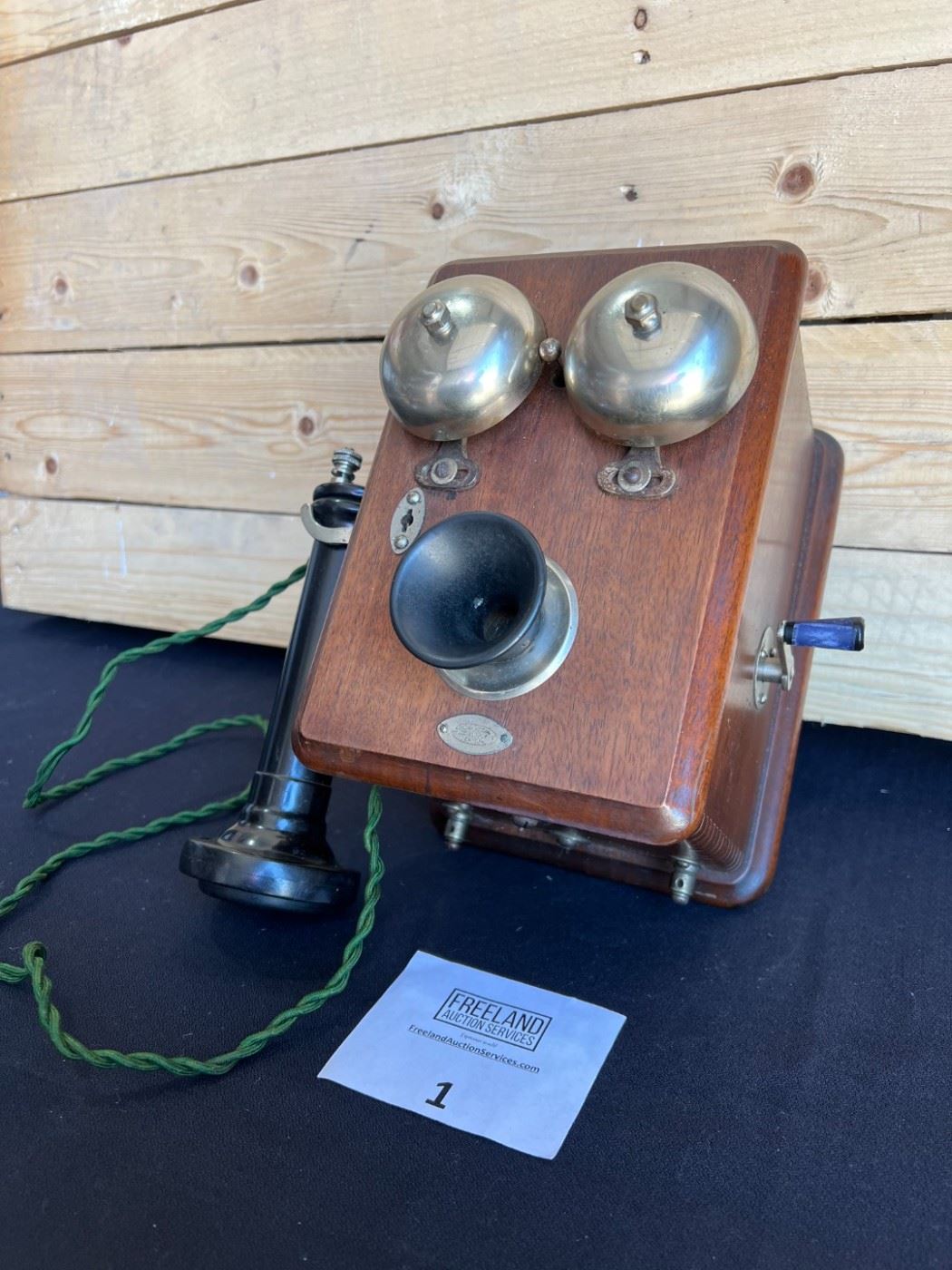 Steve Howell Antique Telephone MUSEUM QUALITY... starts on 5/5/2023