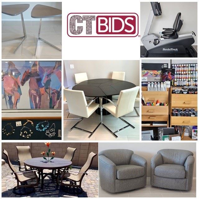 CTBIDS In-Home Online Auction I SILVERSCAPE... starts on 5/4/2023