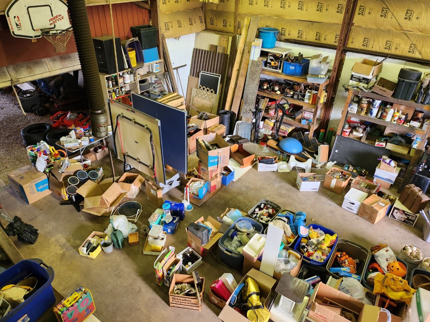 PACKED BARN, GARAGE, HOUSE AND YARD starts on 6/3/2023