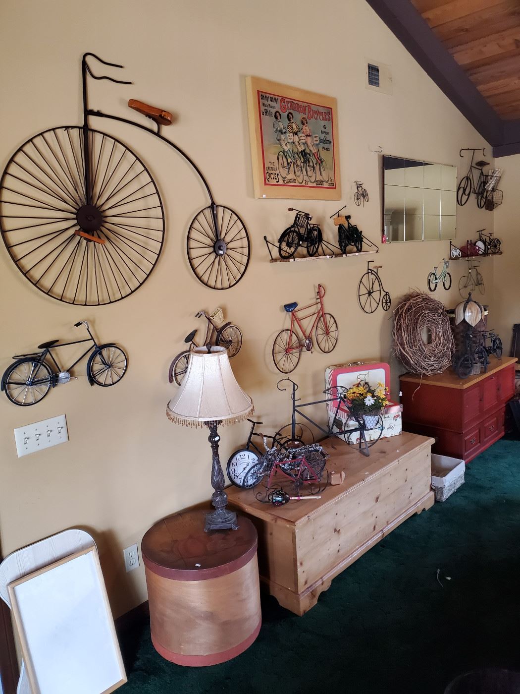 PACKED! Modern Farmhouse Antique Bike Art... starts on 6/9/2023