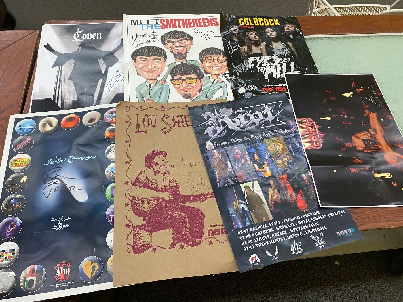 Estate / Rock Memorabilia Auction in Carol Stream, IL starts on 6/11/2023