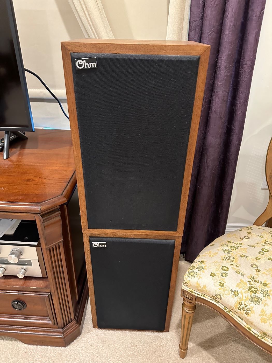 Waterford MI Ohm speakers, vintage Sony receiver | Audiokarma Home ...