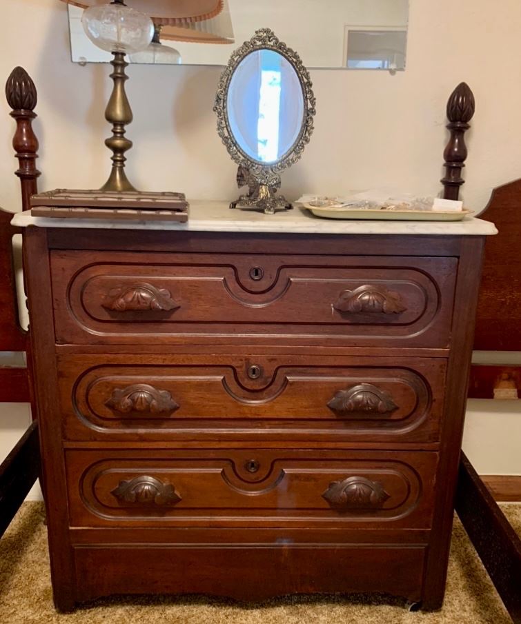 Antique & Vintage Moving Sale Marble Top... starts on 6/23/2023