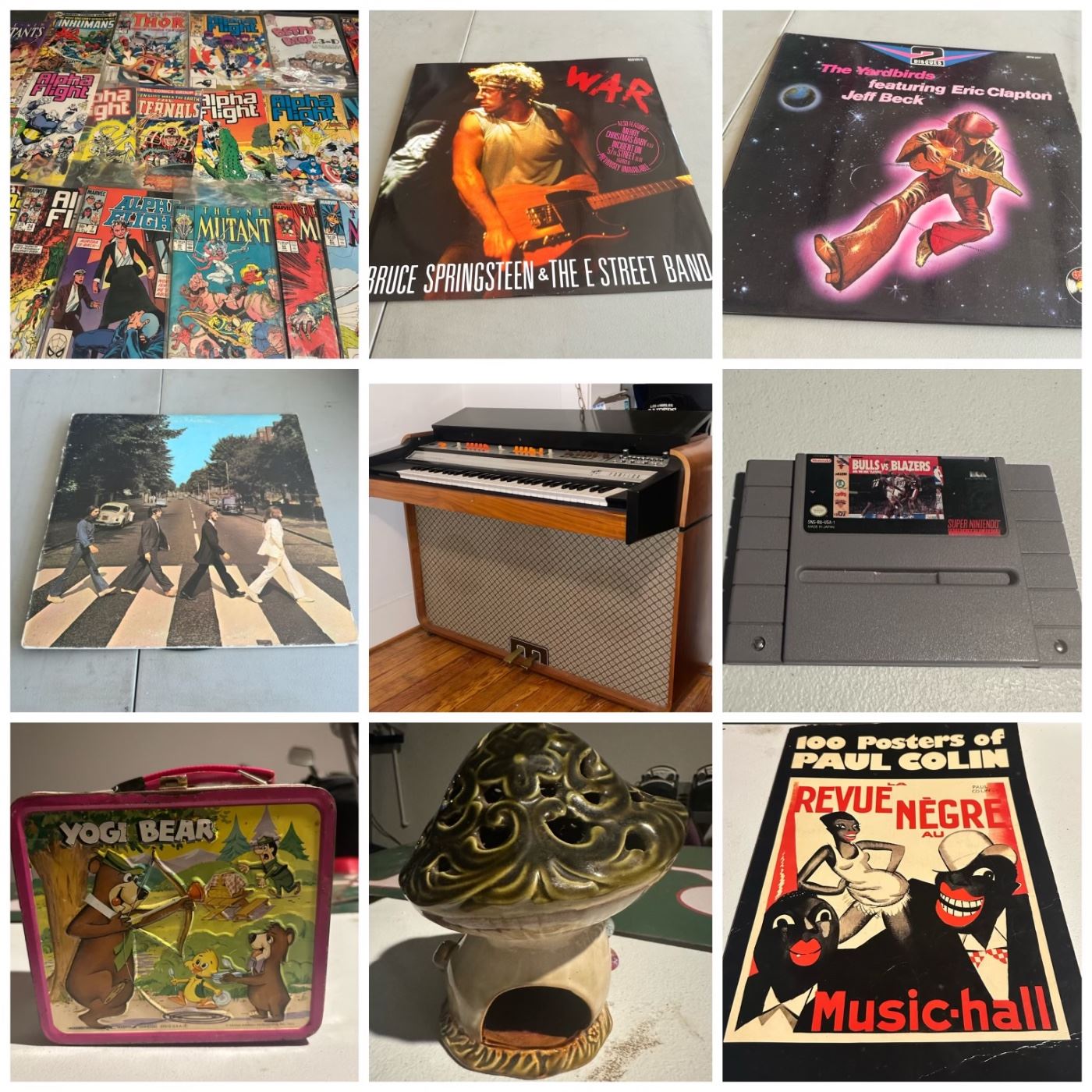Huge Vinyl Record/Comics Collection Online... starts on 6/30/2023