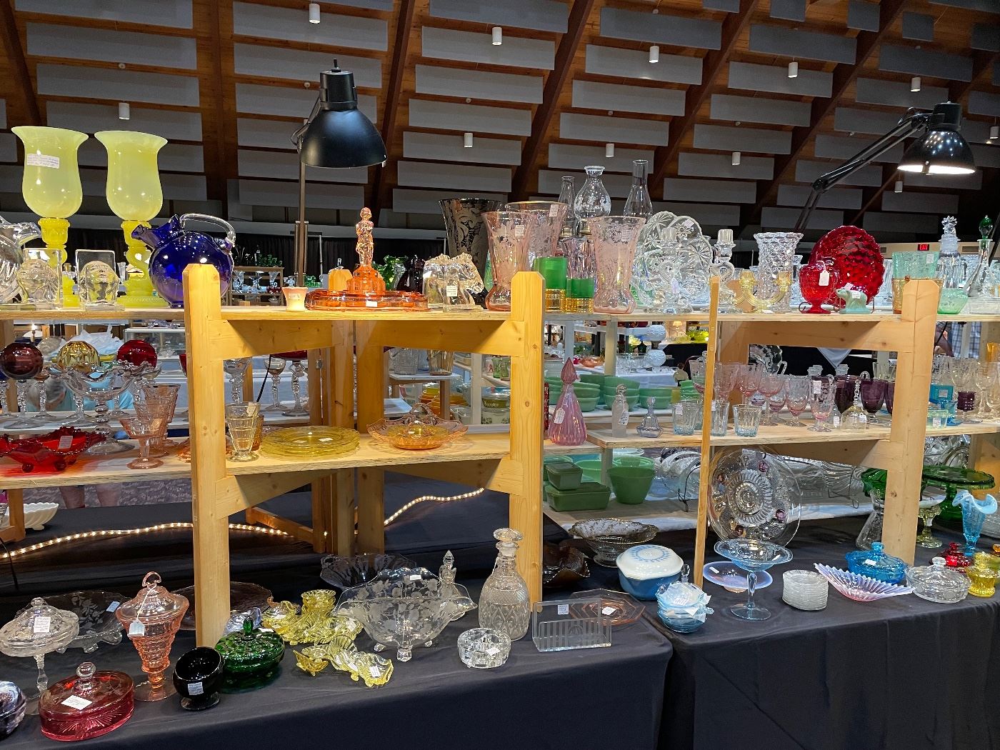 Estate Glass and Pottery Show and Sale starts on 7/8/2023
