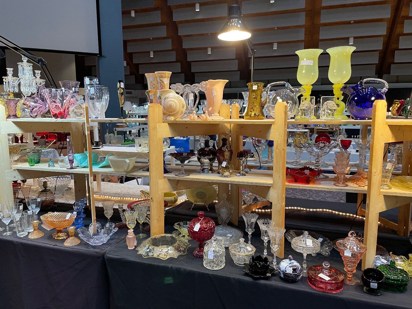 Estate Glass and Pottery Show and Sale starts on 7/8/2023