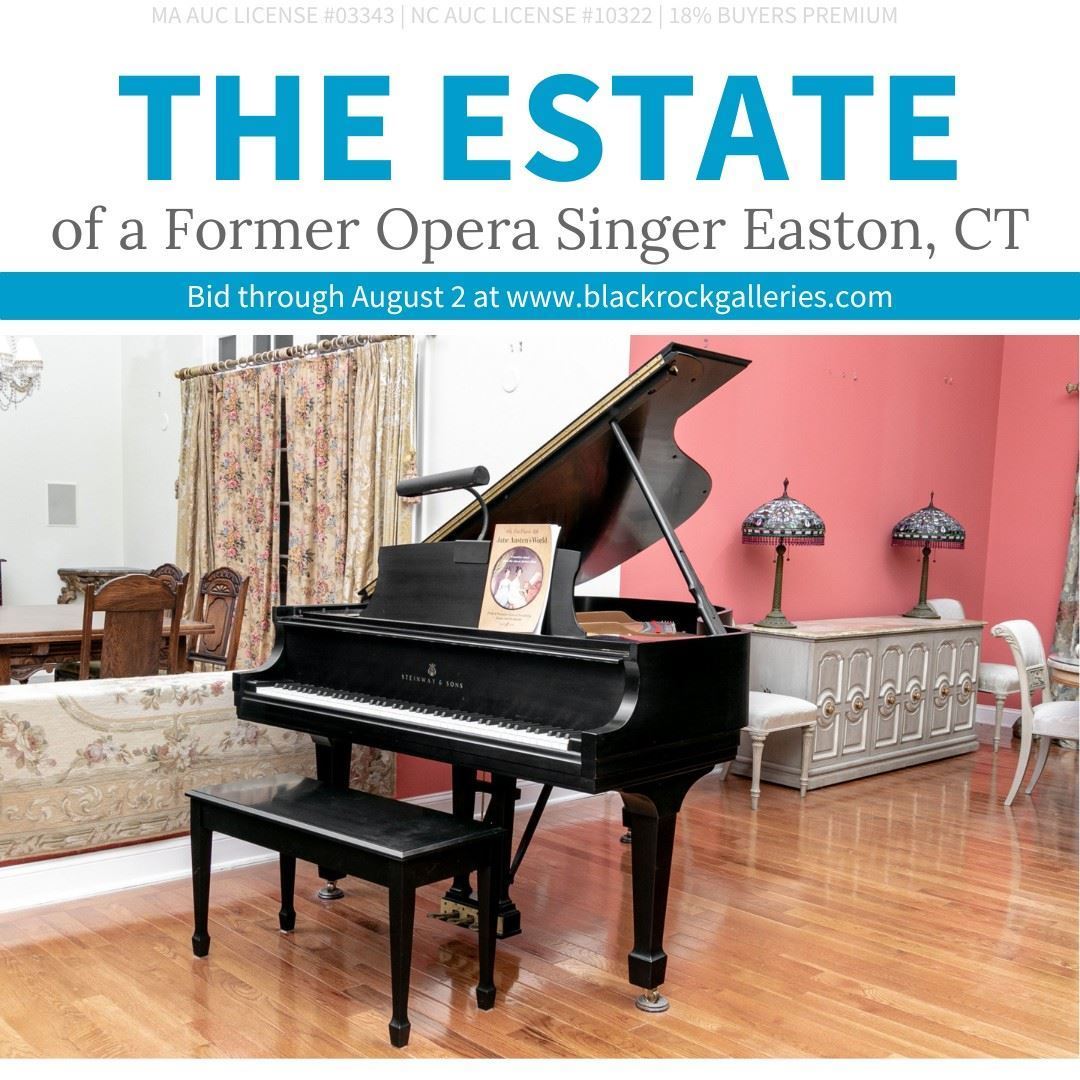 THE ESTATE OF A FORMER OPERA SINGER EASTON, CT starts on 7/27/2023