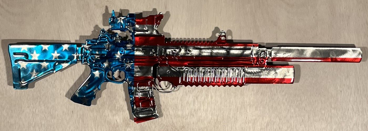 Liquid Metal Military/Law Enforcement Signs... starts on 8/12/2023