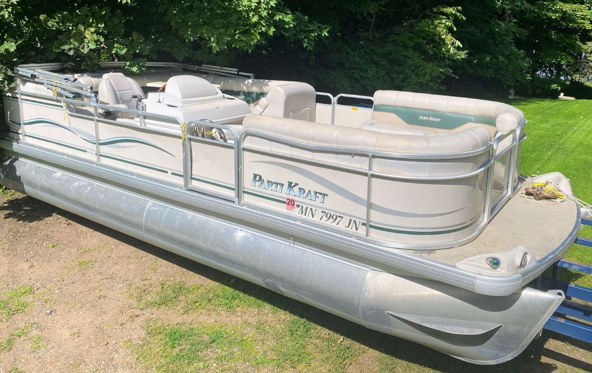 Estate Sale - 22' Pontoon, ATV's, John Deere... starts on 8/26/2023