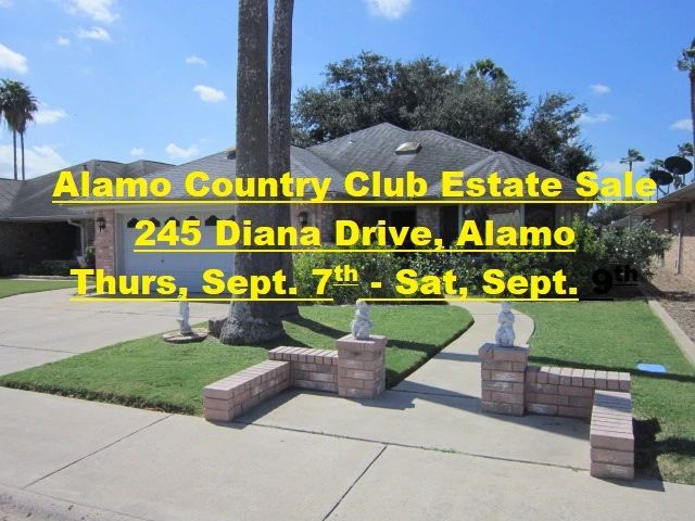 Diana Drive Alamo Estate Sale starts on 9/7/2023