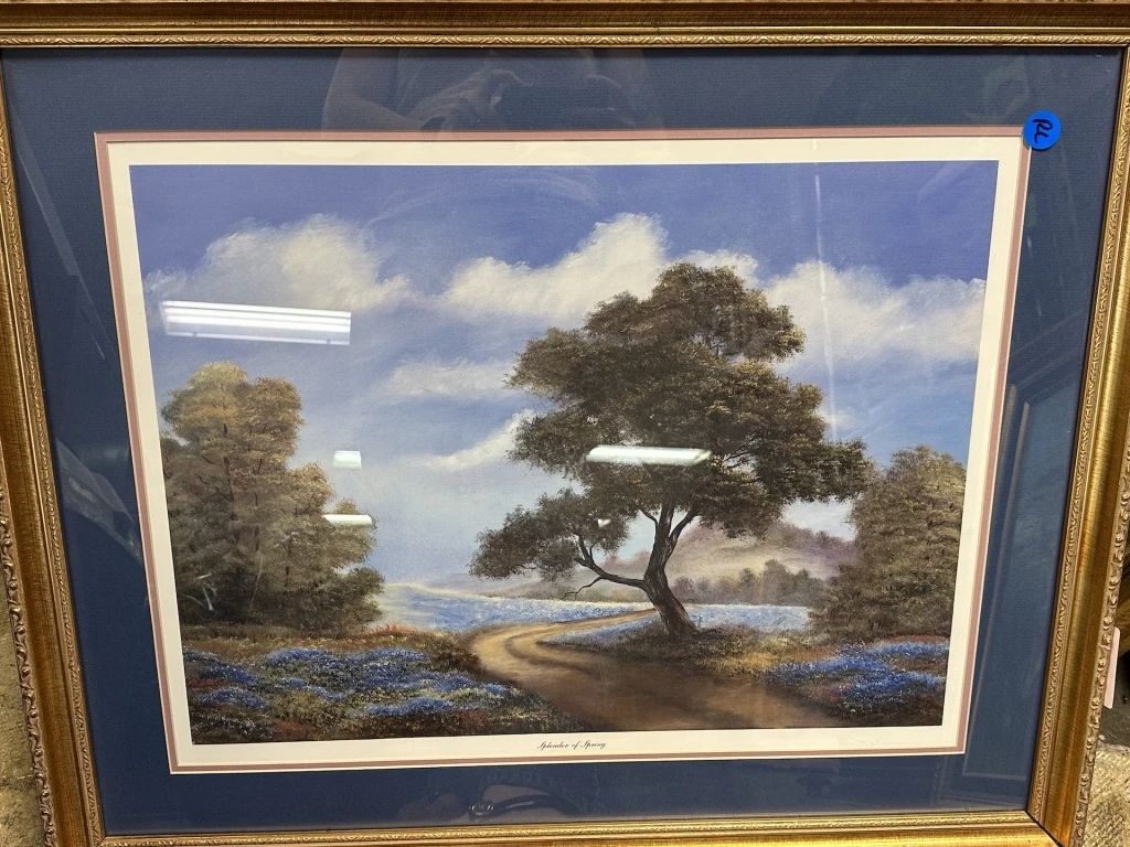ART AUCTION EARLINE BURGESS DALLAS ARTIST... starts on 9/11/2023