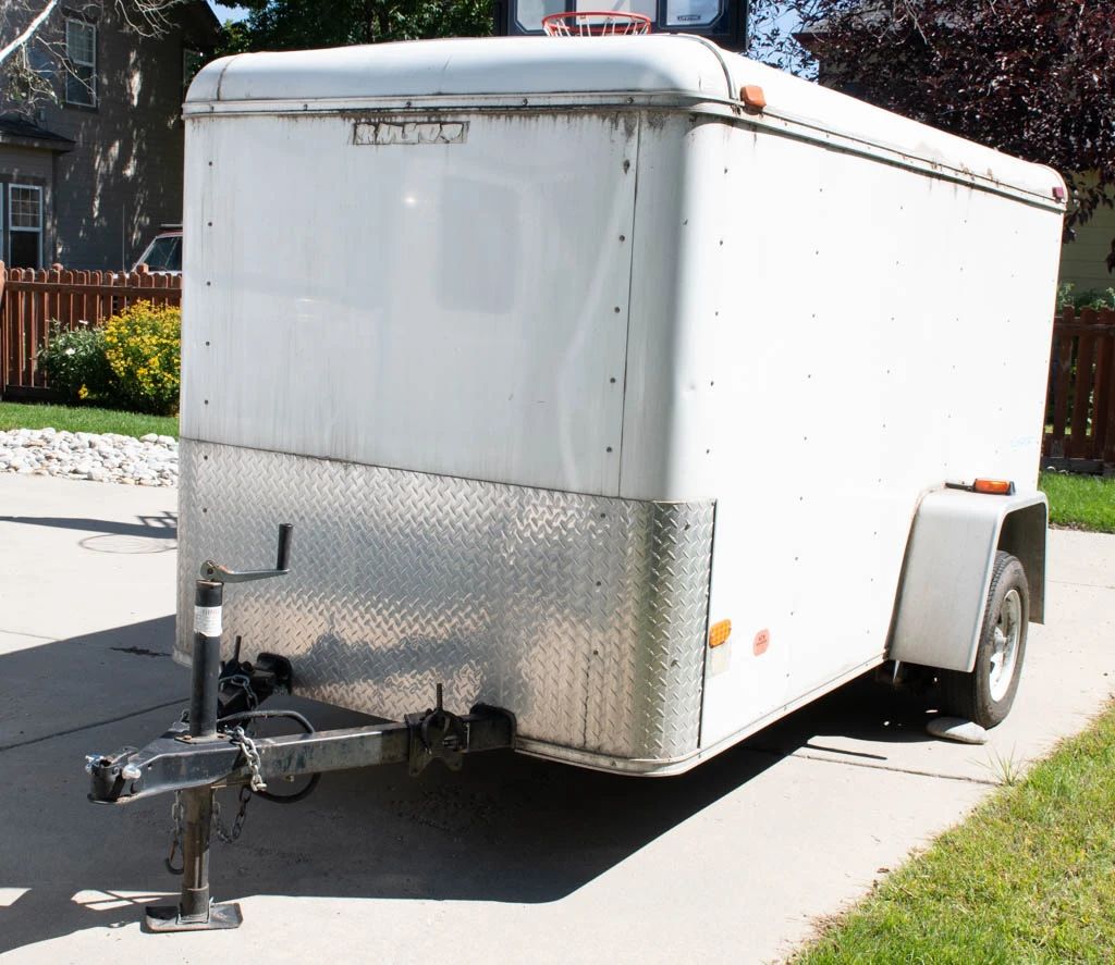 Bidding Ends Tonight!!! Enclosed Cargo Trailers... starts on 9/23/2023