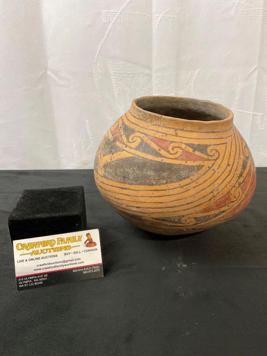 Pre-Columbian & Acoma Pottery w/ Currency & Coins starts on 9/30/2023