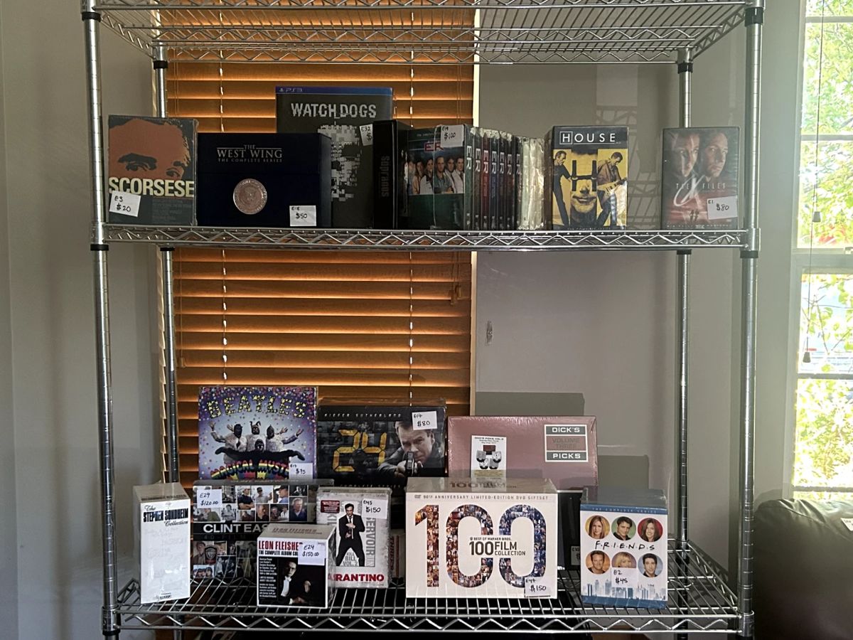 Estate Sale: Electronics, DVD Box Sets, Furniture,... starts on 10/7/2023