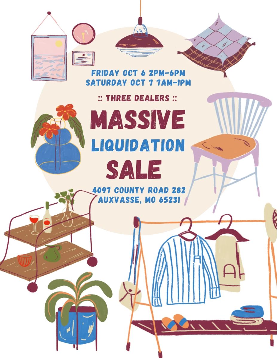 Massive Antique Business Liquidation in Hatton... starts on 10/6/2023