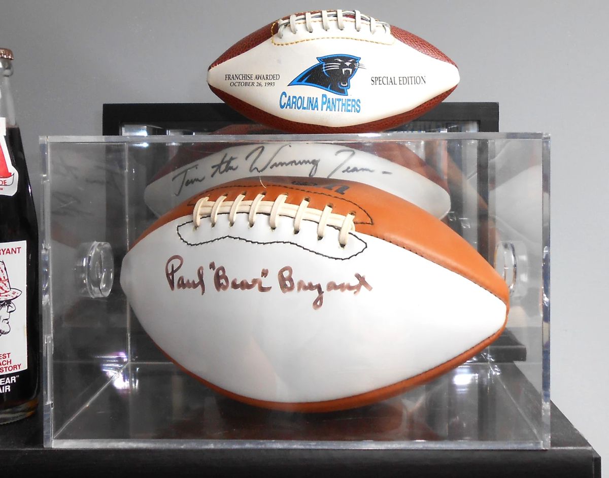 Bear Bryant Signed football, Large collection... starts on 10/28/2023