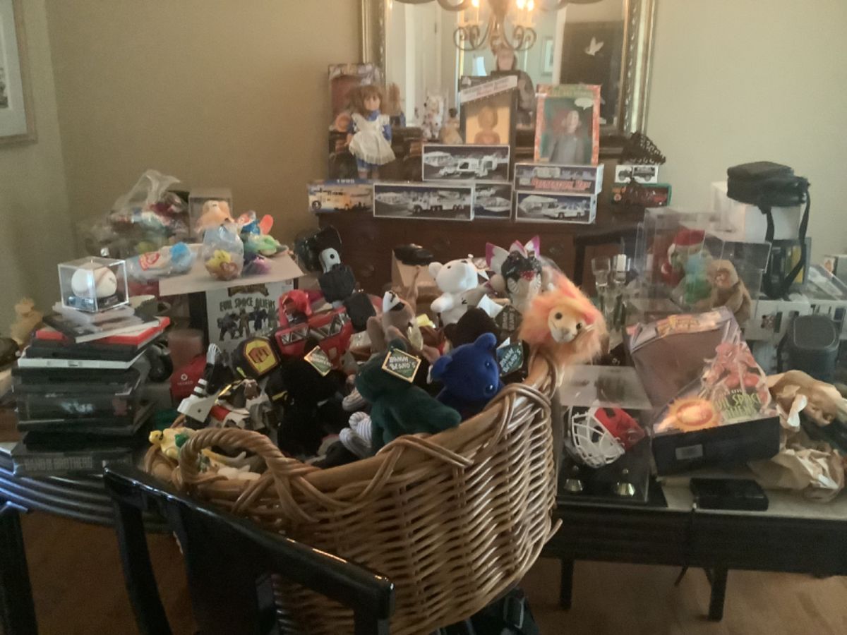 INTERESTING MOVING SALE 3 floors ,2 garages starts on 10/20/2023