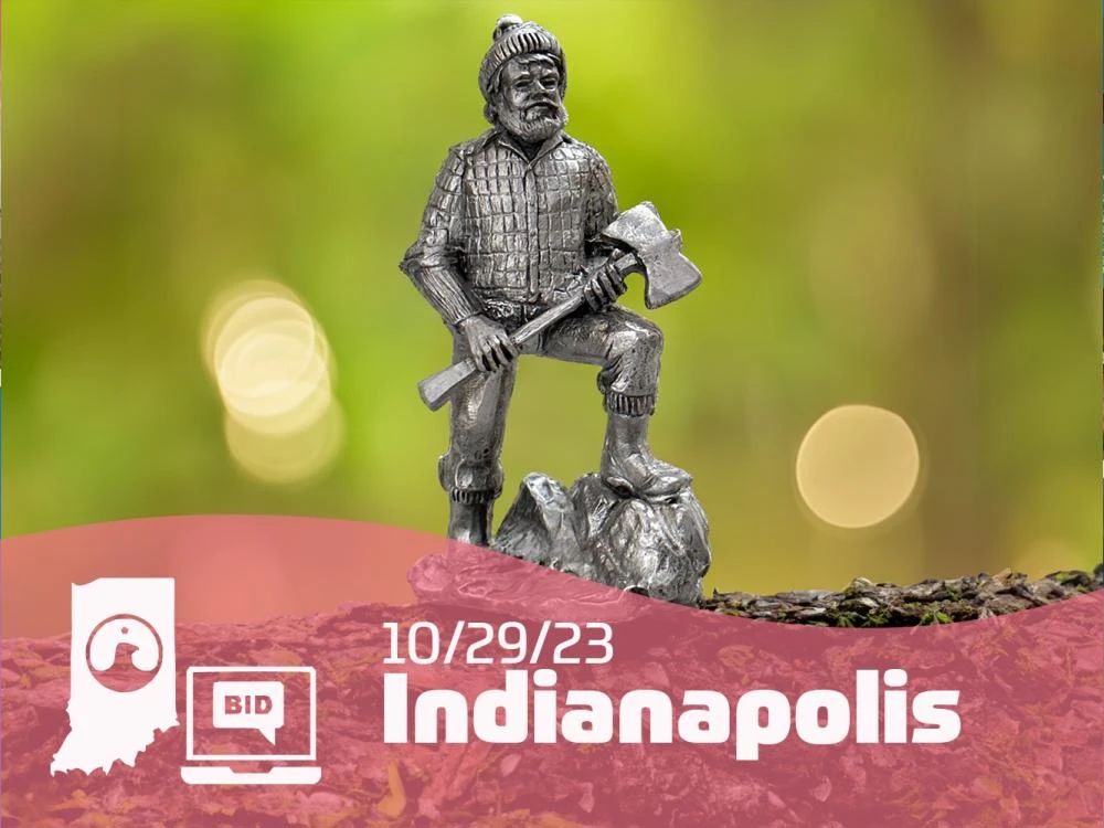 Lifetime Collection Michael Ricker Pewter... starts on 10/23/2023