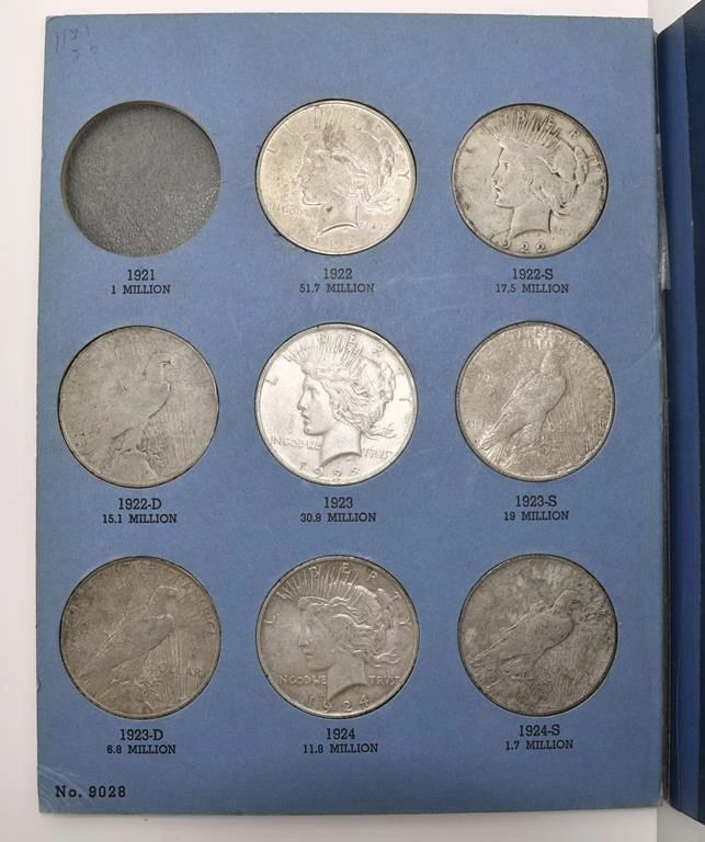 GREENVILLE ESTATE COINS, SILVER AND COLLECTIBLES... starts on 10/28/2023