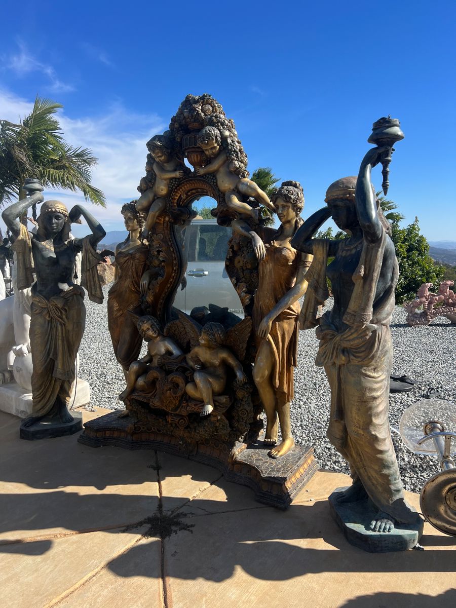 Marble and Bronze Sculpture Paradise starts on 11/2/2023