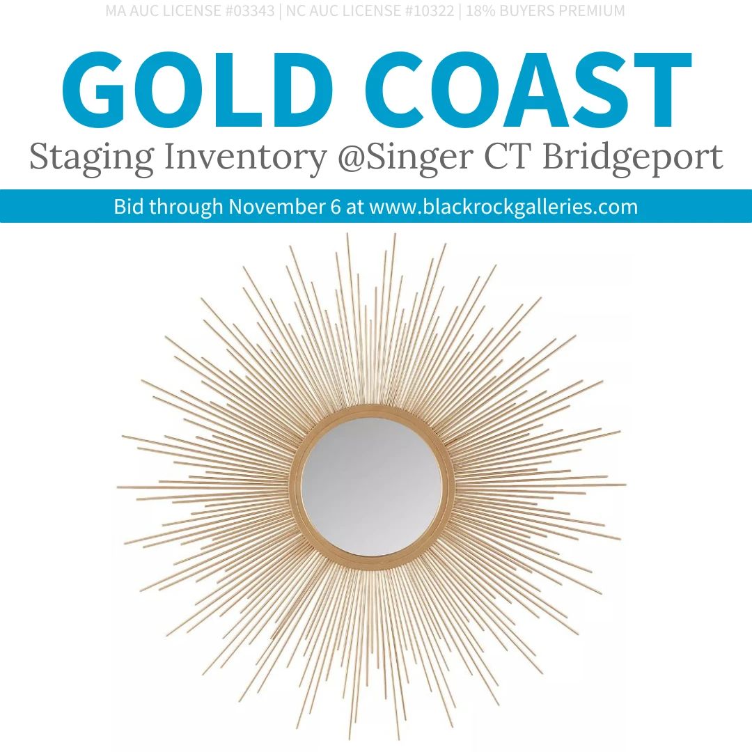GOLD COAST STAGING INVENTORY @SINGER CT OF... starts on 10/31/2023