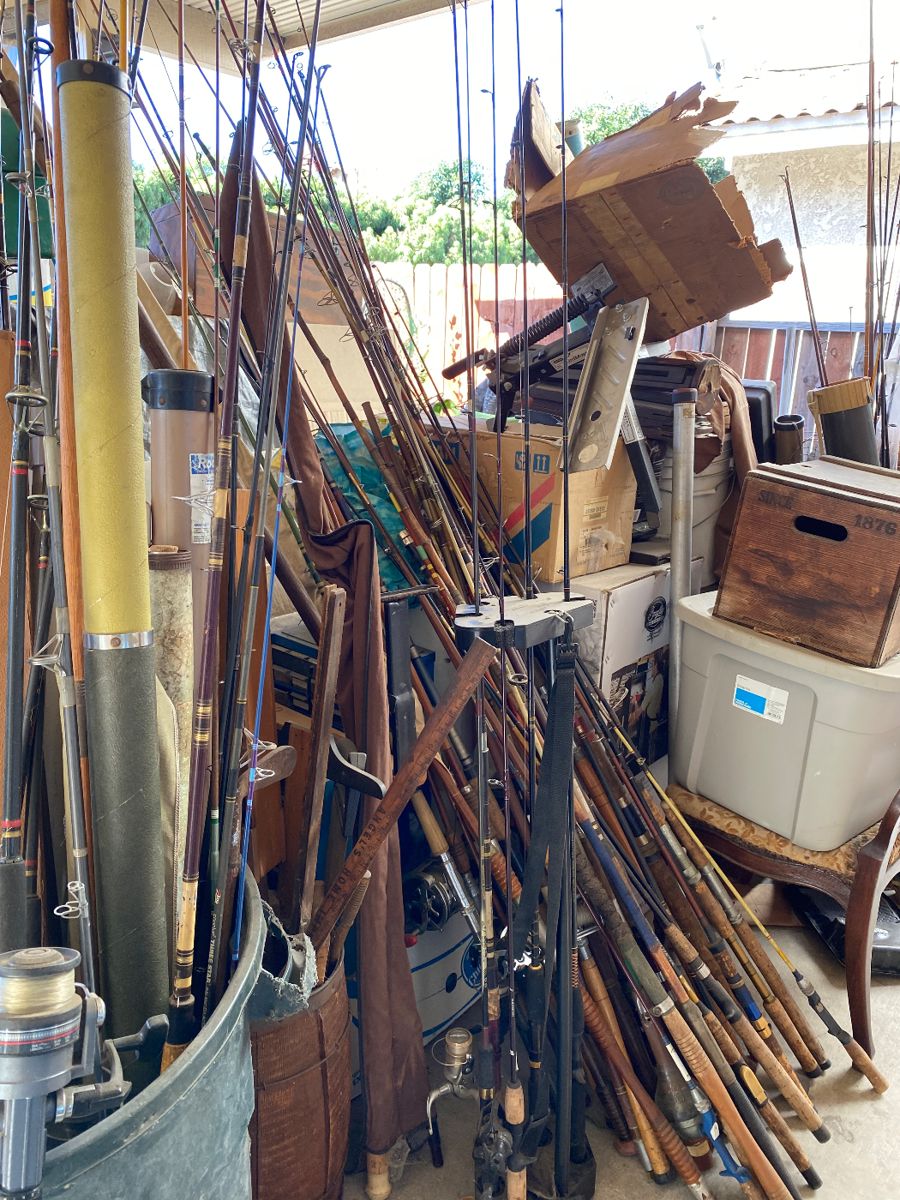 HUGE MASSIVE FISHING ESTATE REELS- LURES-... starts on 11/10/2023