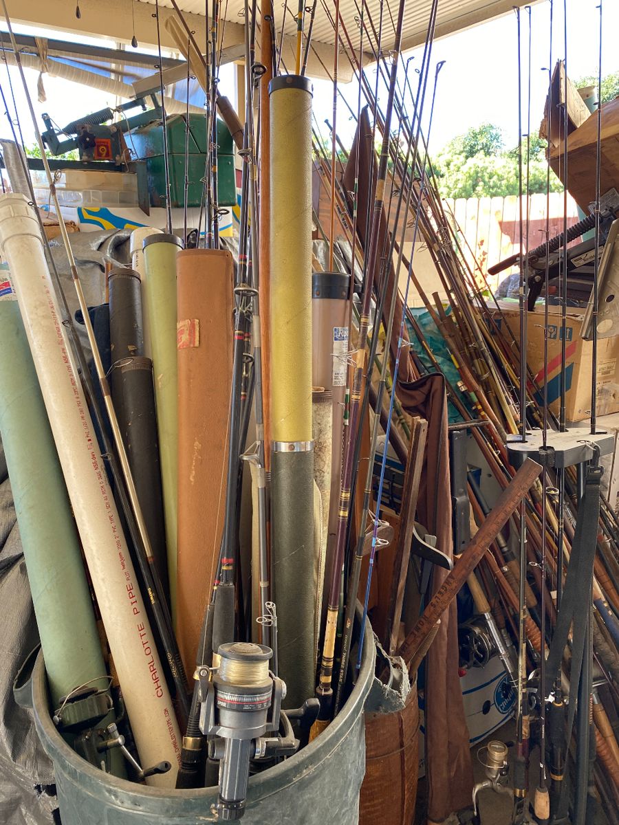 HUGE MASSIVE FISHING ESTATE REELS- LURES-... starts on 11/10/2023