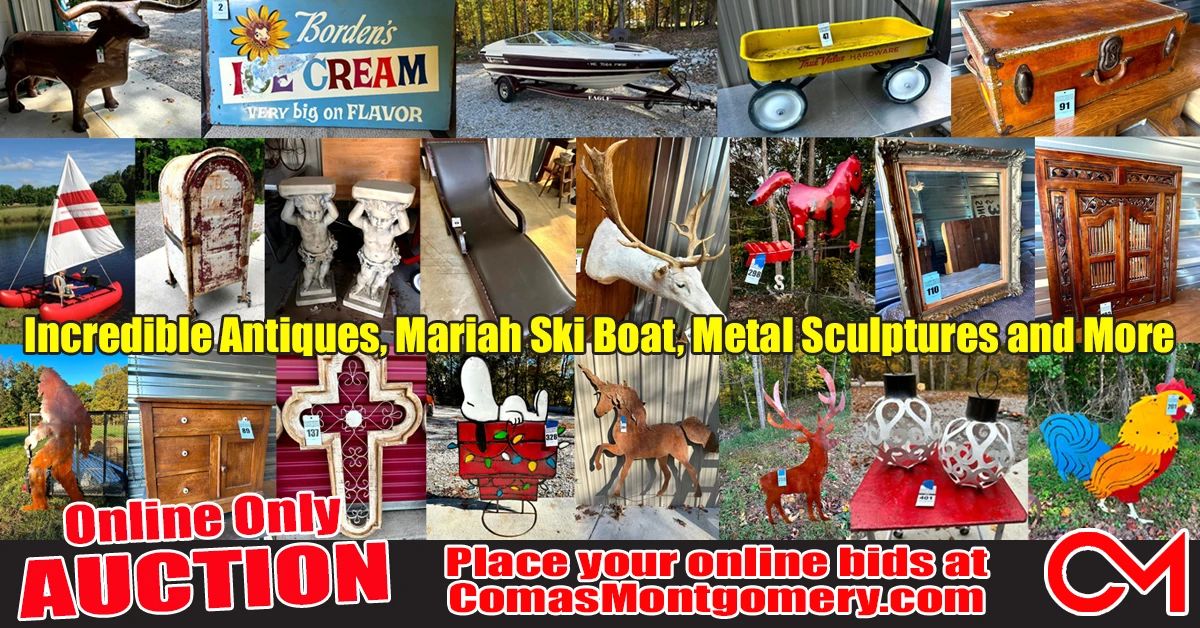 Incredible Antique Collection, Grills, Mariah... starts on 11/9/2023