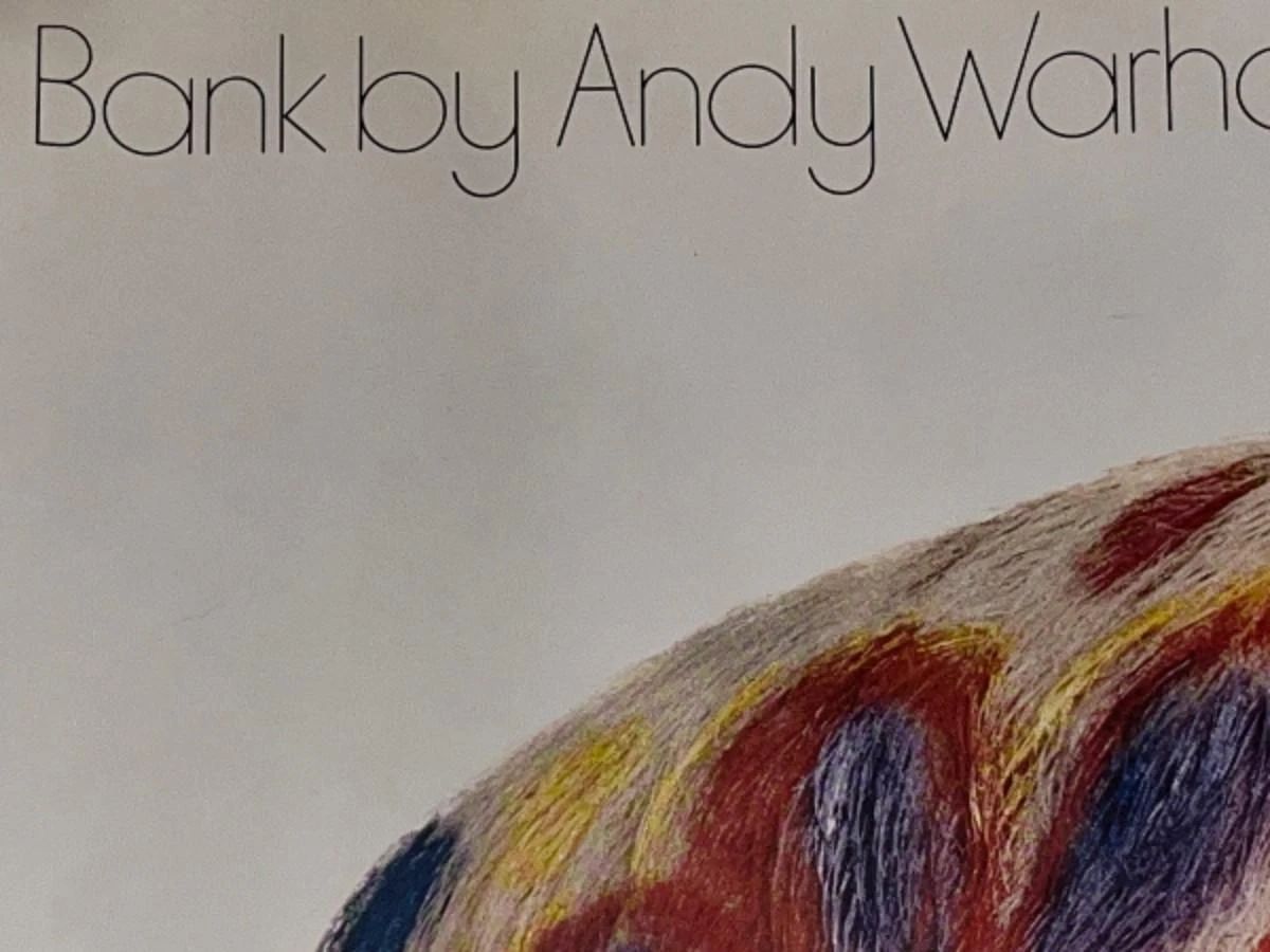 Bank by Andy Warhol RCA Original Color Scanner... starts on 11/13/2023