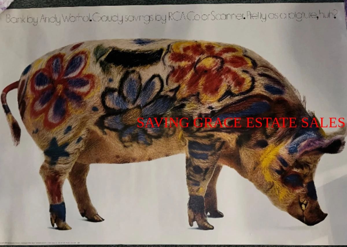 Bank by Andy Warhol RCA Original Color Scanner... starts on 11/13/2023