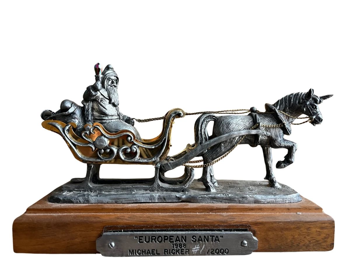 Famous Pewter Artist Michael Ricker Gallery... starts on 12/4/2023