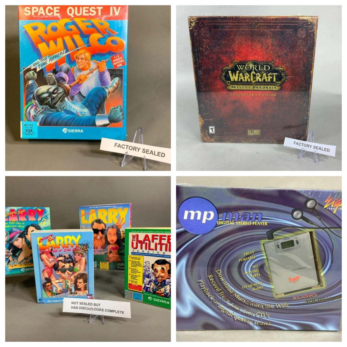 Vintage PC Video Games, Fantasy Table Top & MORE! starts on 12/9/2023