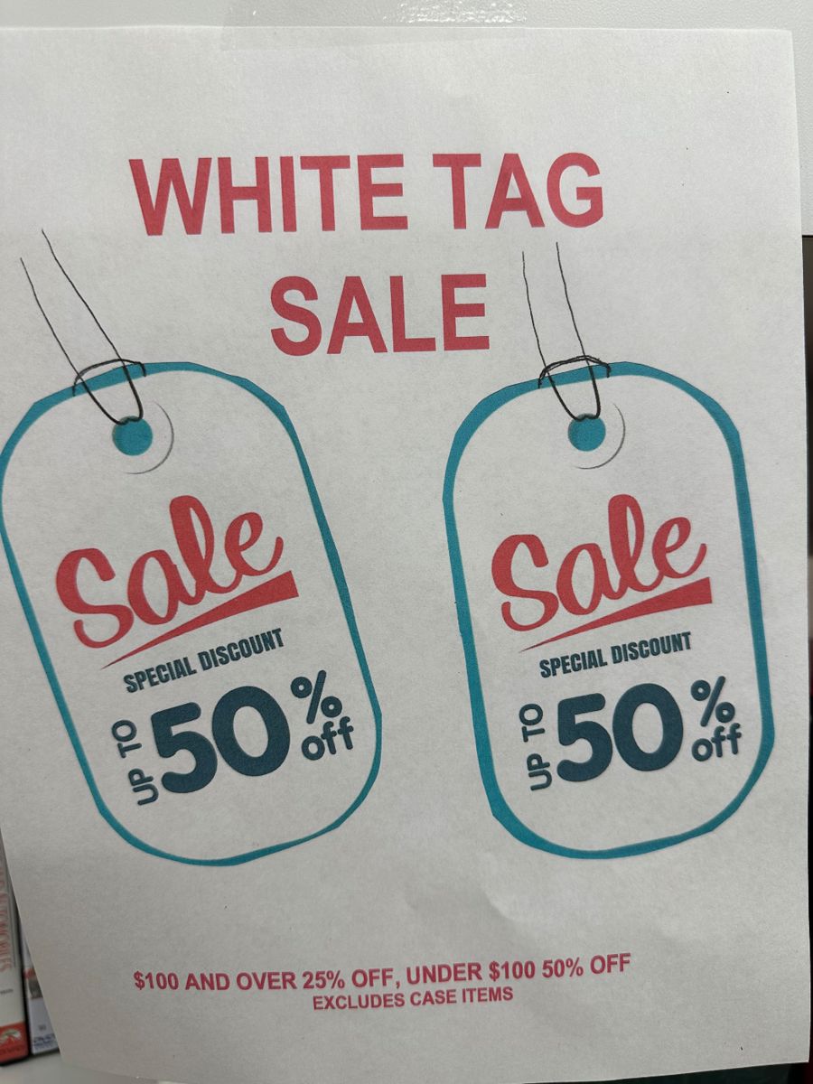 DISCOUNTED WHITE TAGS A Found Treasure Trains... starts on 12/20/2023